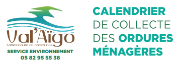 Calendrier collecte 2026 - Layrac sur Tarn
